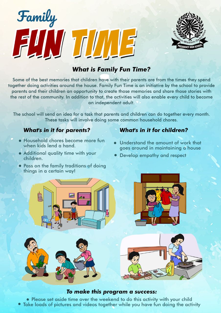 Family Fun Time! – Presidency Kids